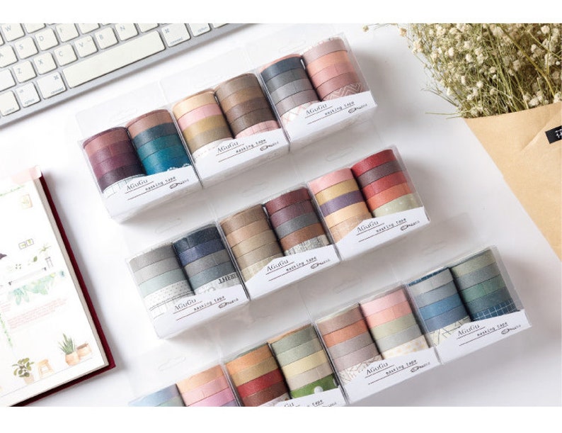 Set of 10 Washi Tape - Sweet Dream Series [2m] - for Scrapbook, Diary ...