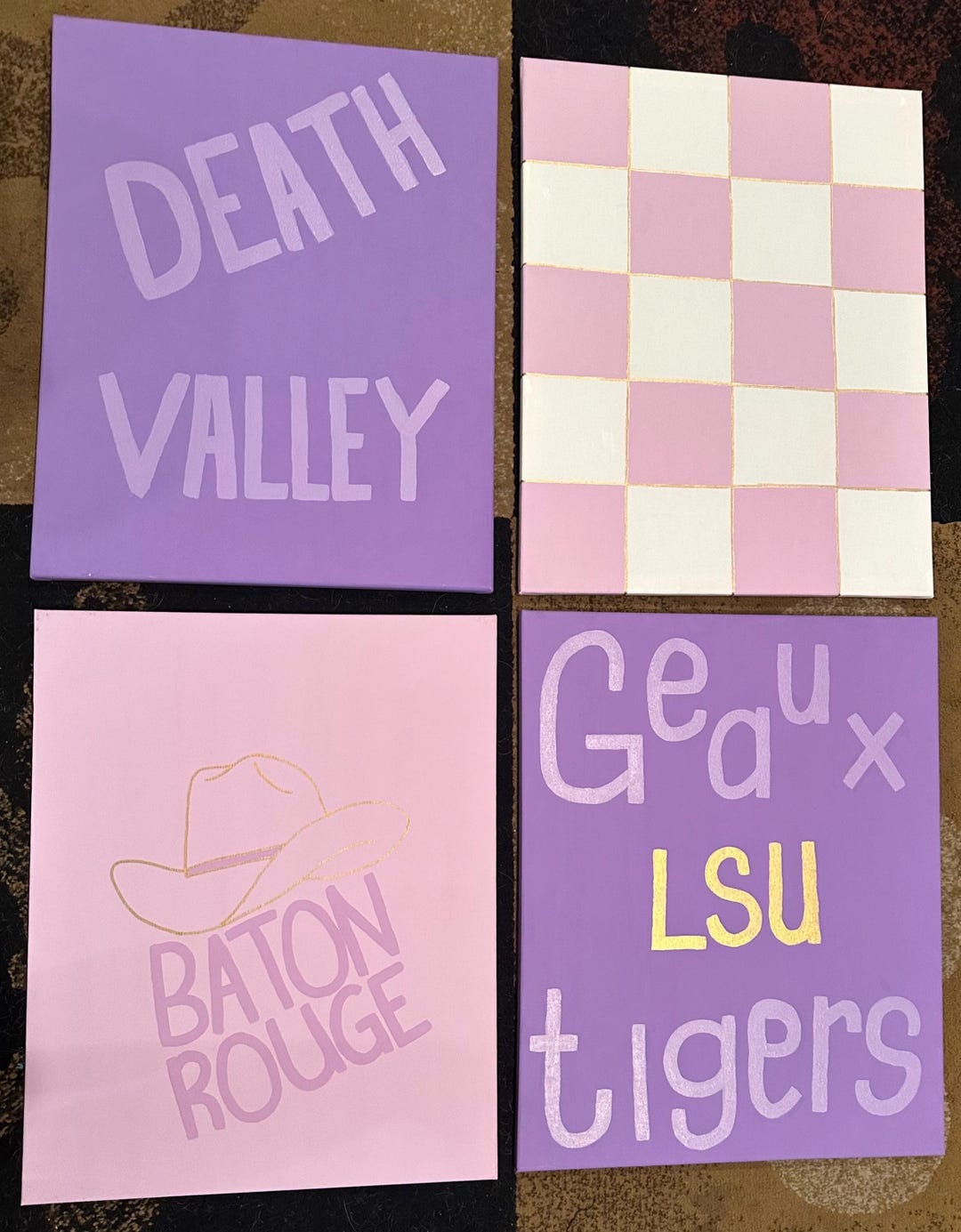 LSU Wall Painting - Etsy