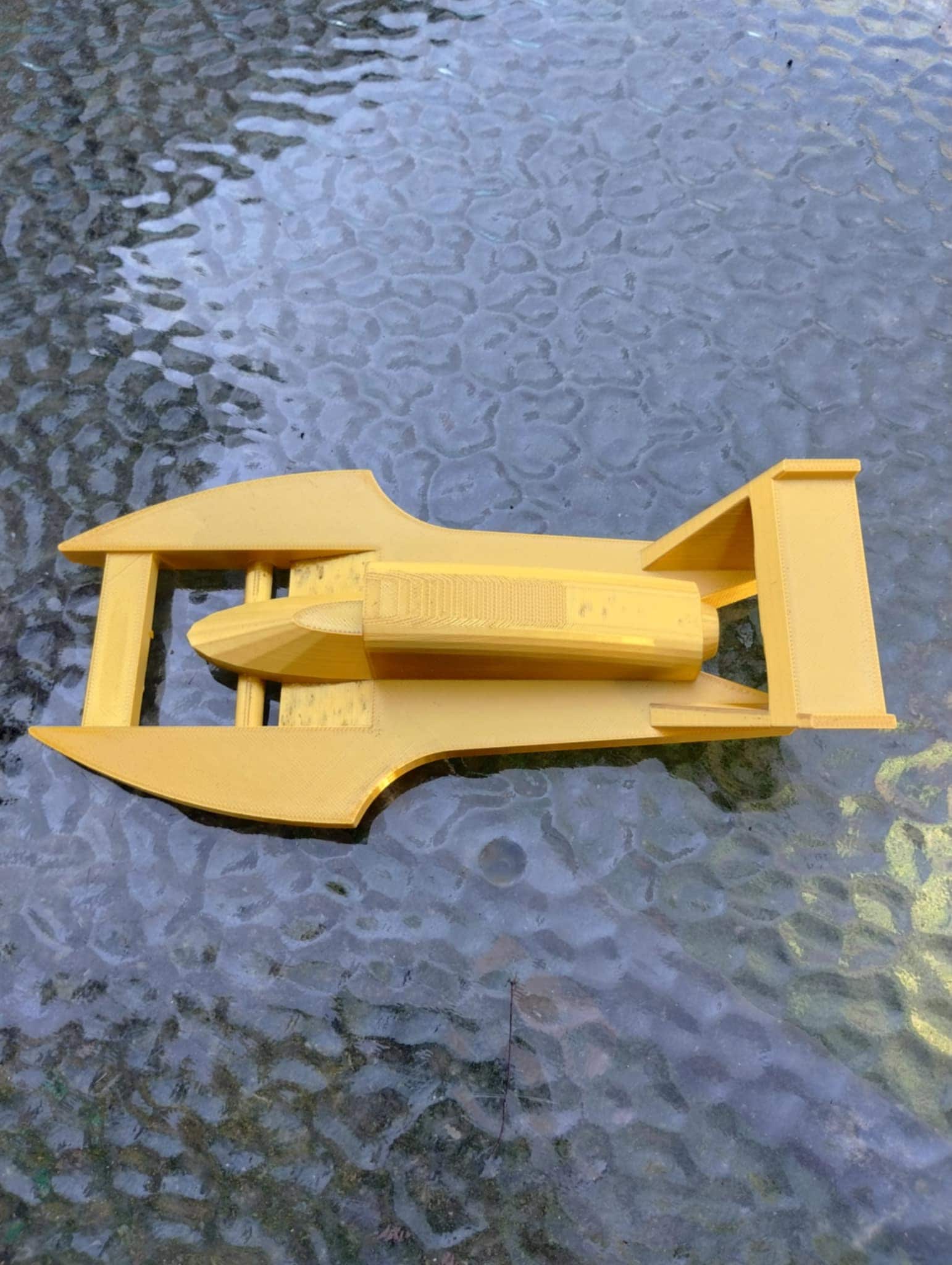 3d Printed Hydroplane Boat Water Sports Racing Competition Race Circuit ...