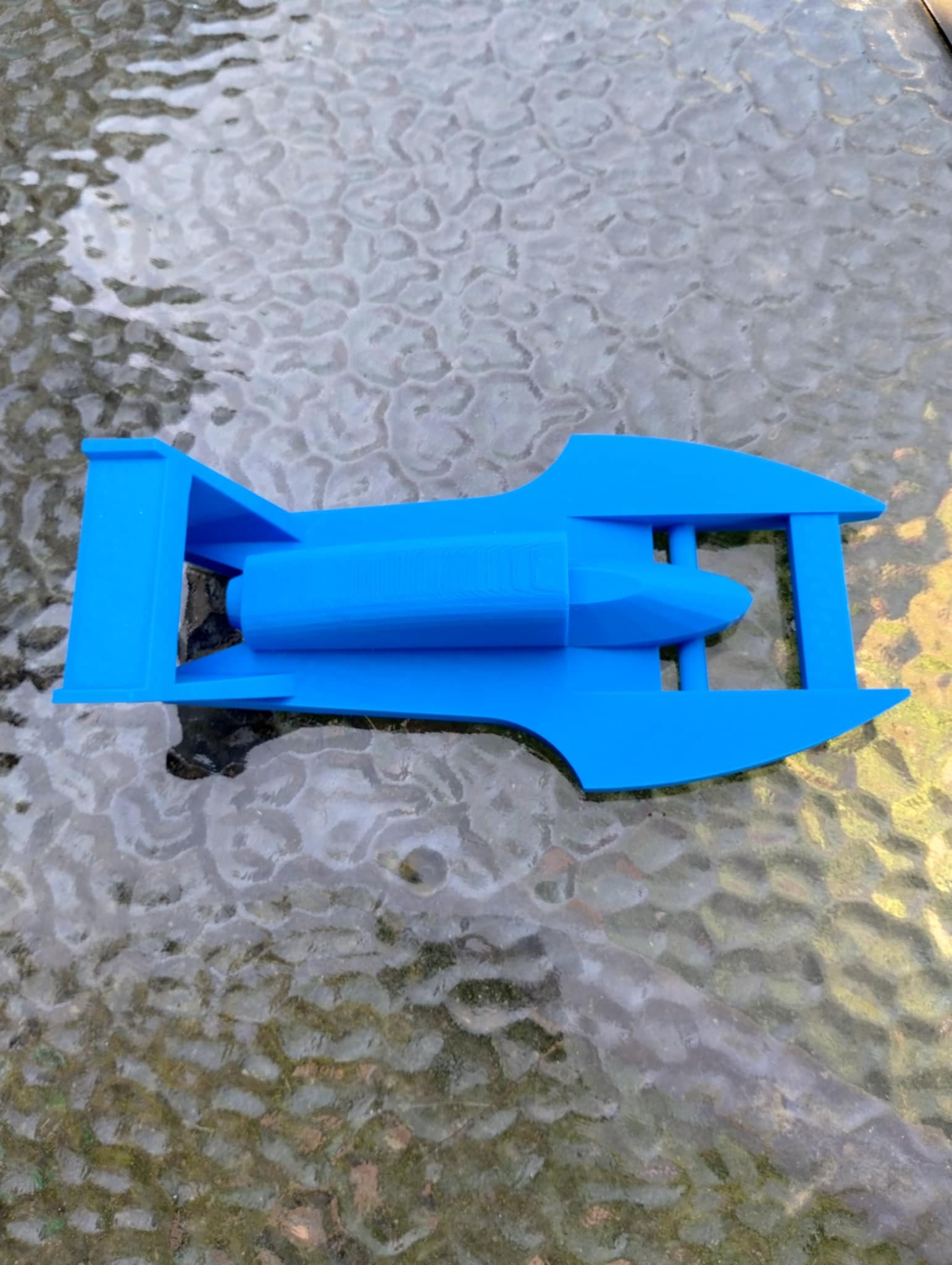 3d Printed Hydroplane Boat Water Sports Racing Competition Race Circuit ...