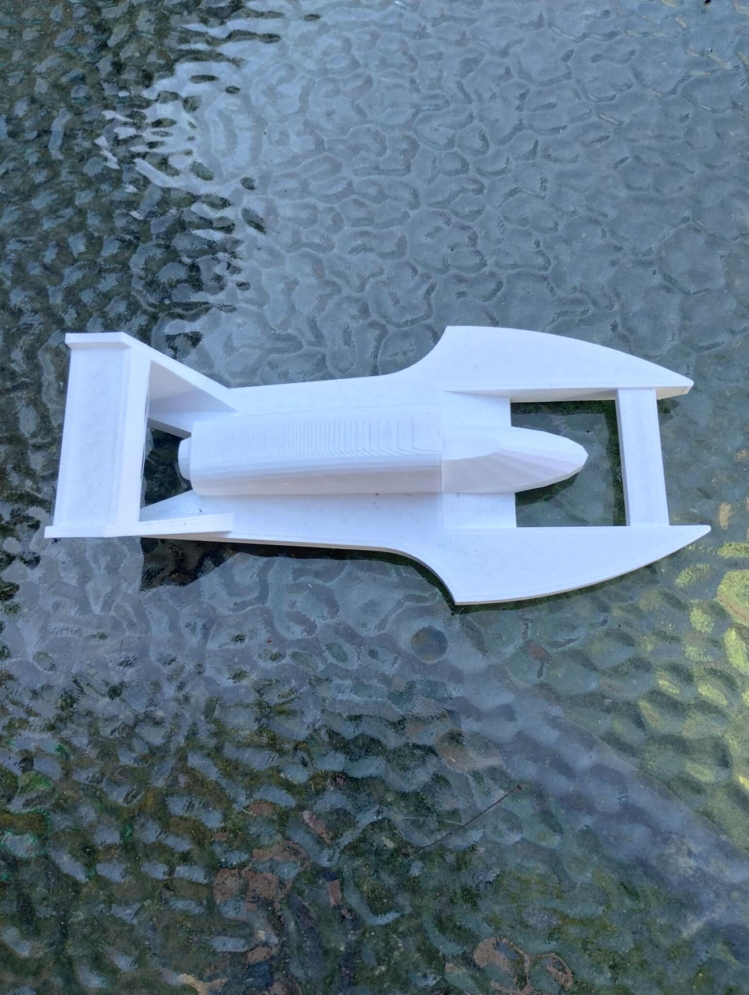 3d Printed Hydroplane Boat Water Sports Racing Competition Race Circuit ...