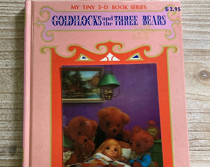 Goldilocks and the Three Bears * My Tiny 3-D Book Series * Rose Art ...