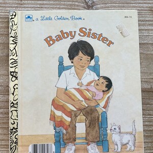 Baby Sister * A Little Golden Book * Dorothea M Sachs * Joy Friedman ...