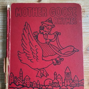Mother Goose Rhymes * Margot Austin * the Platt & Munk Co * 1940 ...