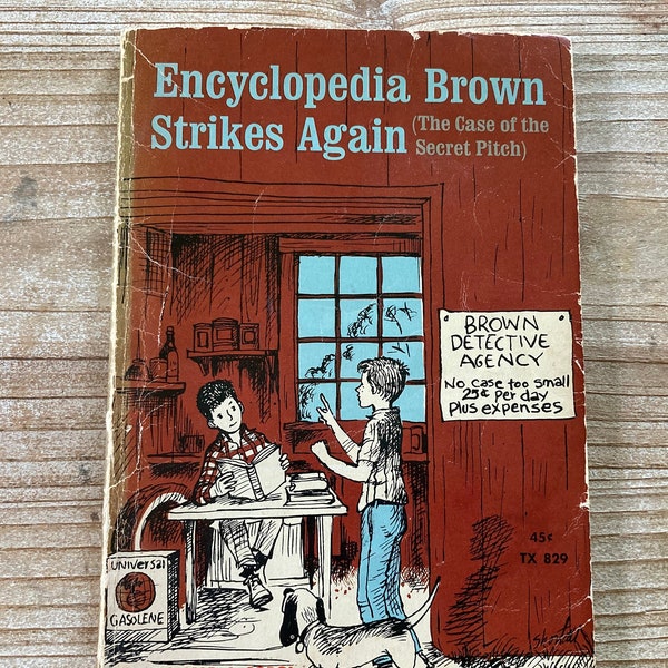 Encyclopedia Brown - Etsy