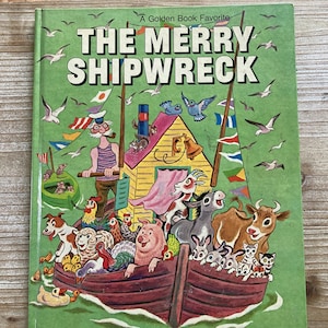 The Merry Shipwreck * A Golden Book Favorite * Georges Duplaix * Tibor ...