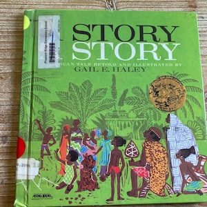 A Story A Story * Gail E Haley * Aladdin Books * 1970 * Vintage Kids ...