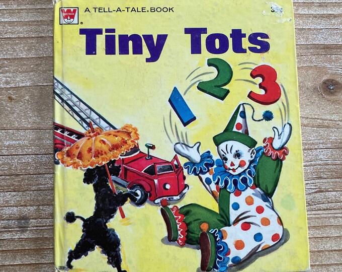 Tiny Tots 1 2 3 * A Tell A Tale Book * Marjorie Murray * Whitman ...