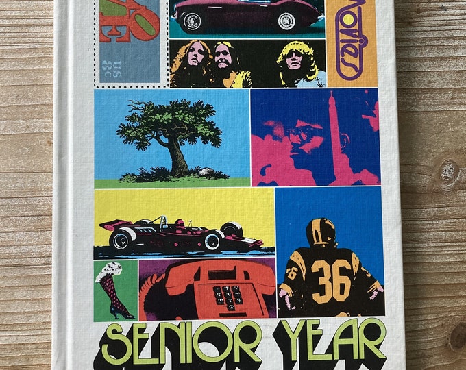 Senior Year Keepsake Scrapbook 1970s Vintage Scrap Book - Etsy
