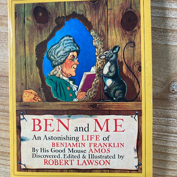 Robert Lawson Ben and Me Book - Etsy
