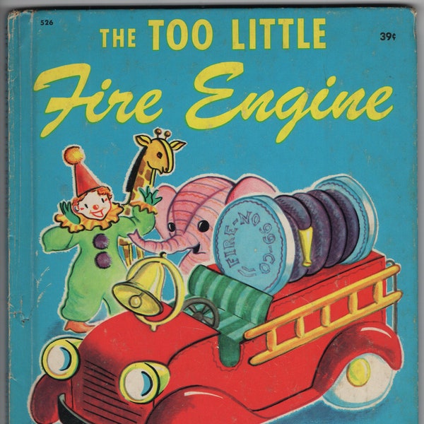 Fire Engine Book - Etsy