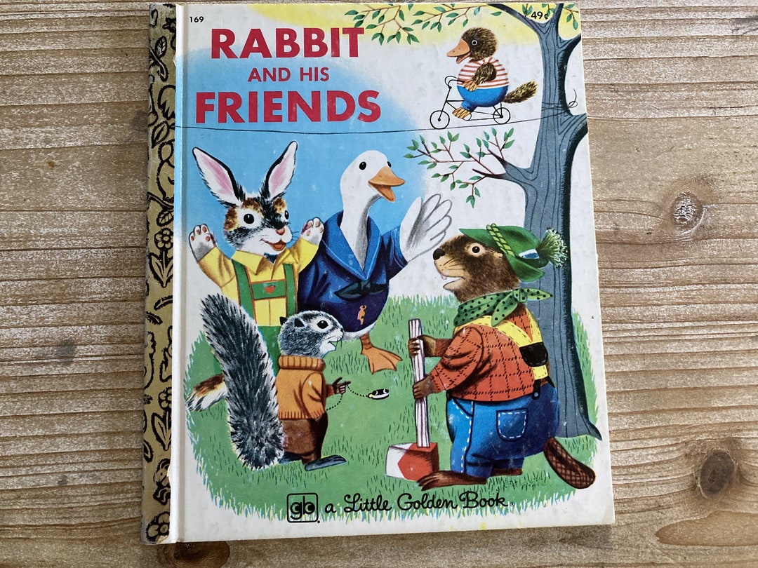 Rabbit and His Friends * A Little Golden Book * Richard Scarry ...