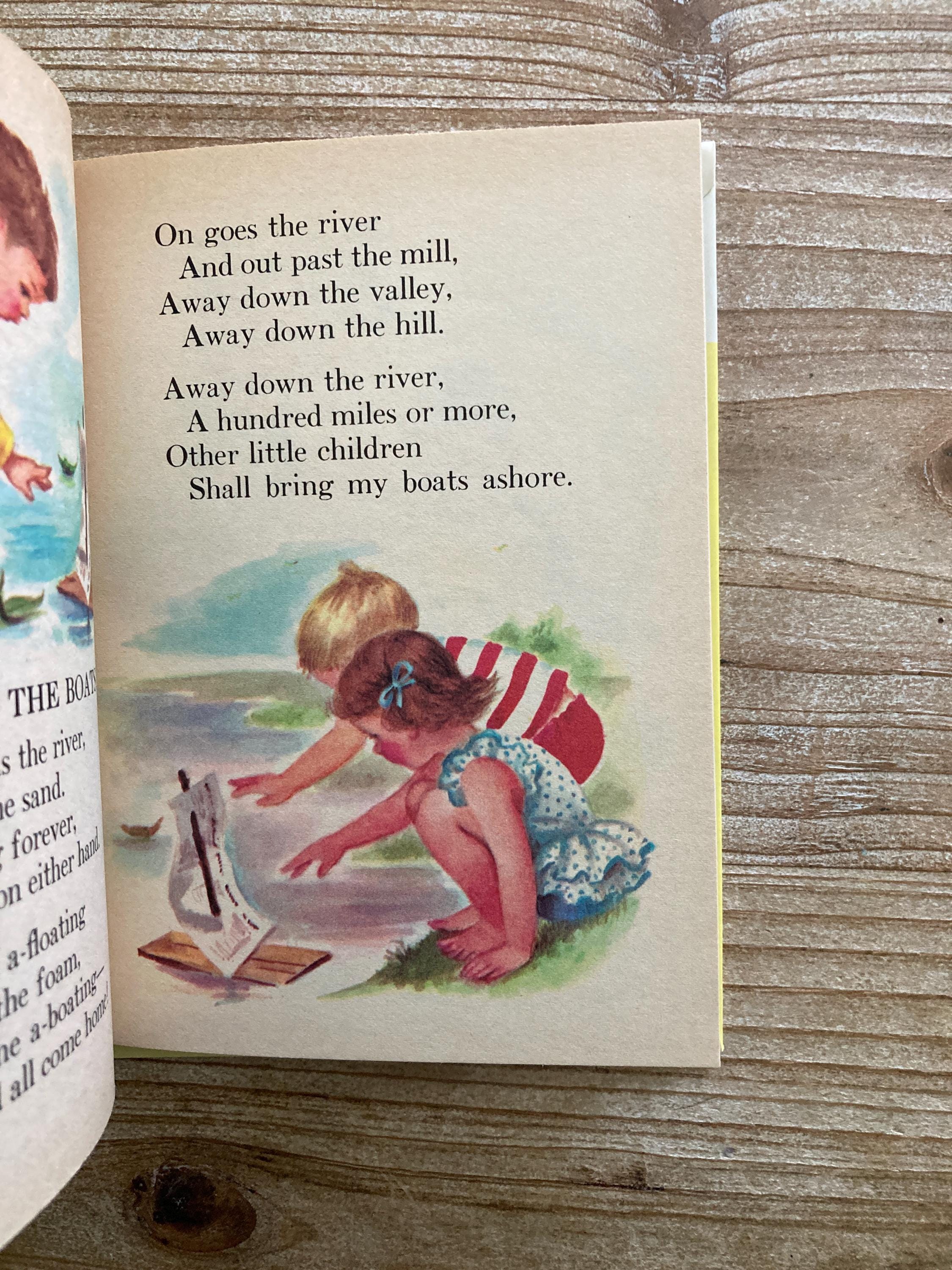 A Child's Garden of Verses, A Rand Mcnally Junior Elf Book, Robert ...
