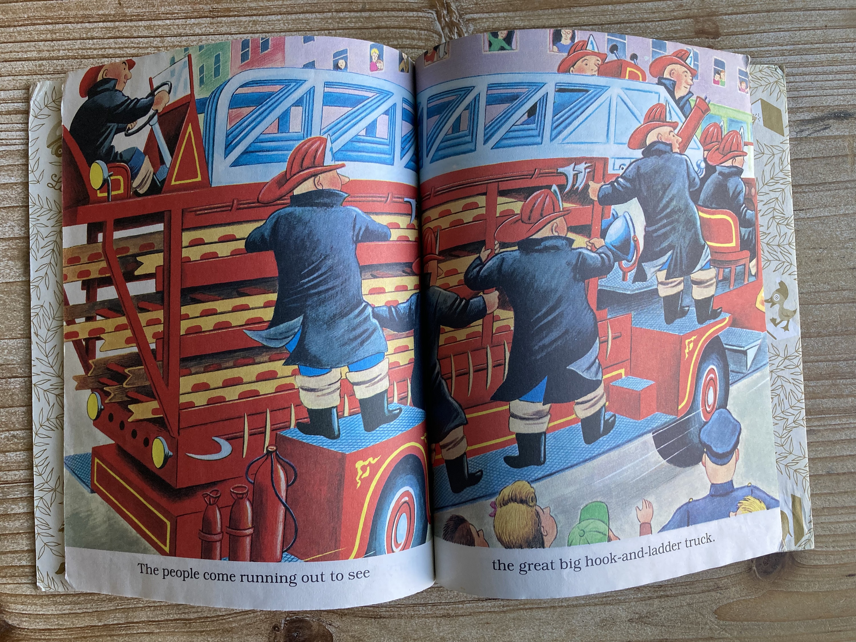 Fire Engines * A Little Golden Book * Tibor Gergely * Western ...