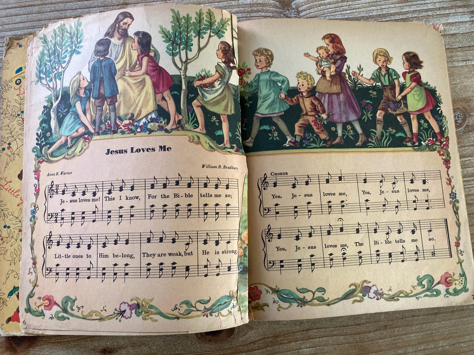 The Little Golden Book of Hymns * Elsa Jane Werner * Corinne Malvern ...