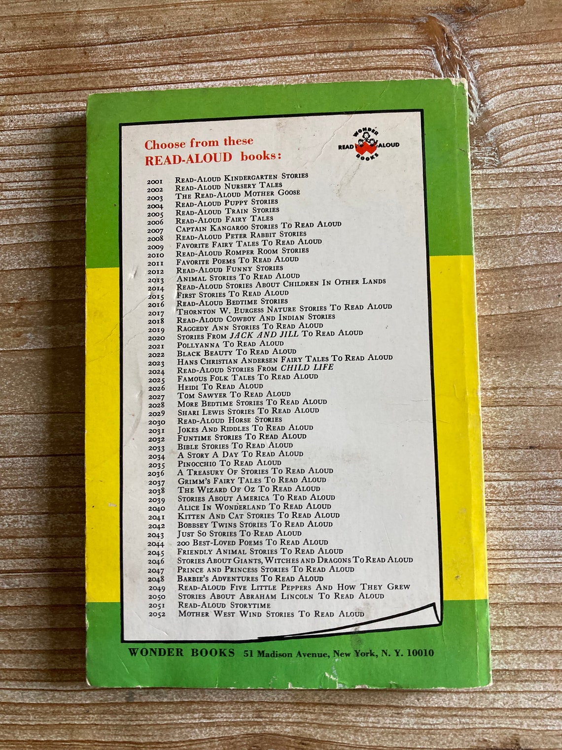 Read-aloud Nursery Tales * Ann Wolf * Wonder Books * 1957 * Vintage ...