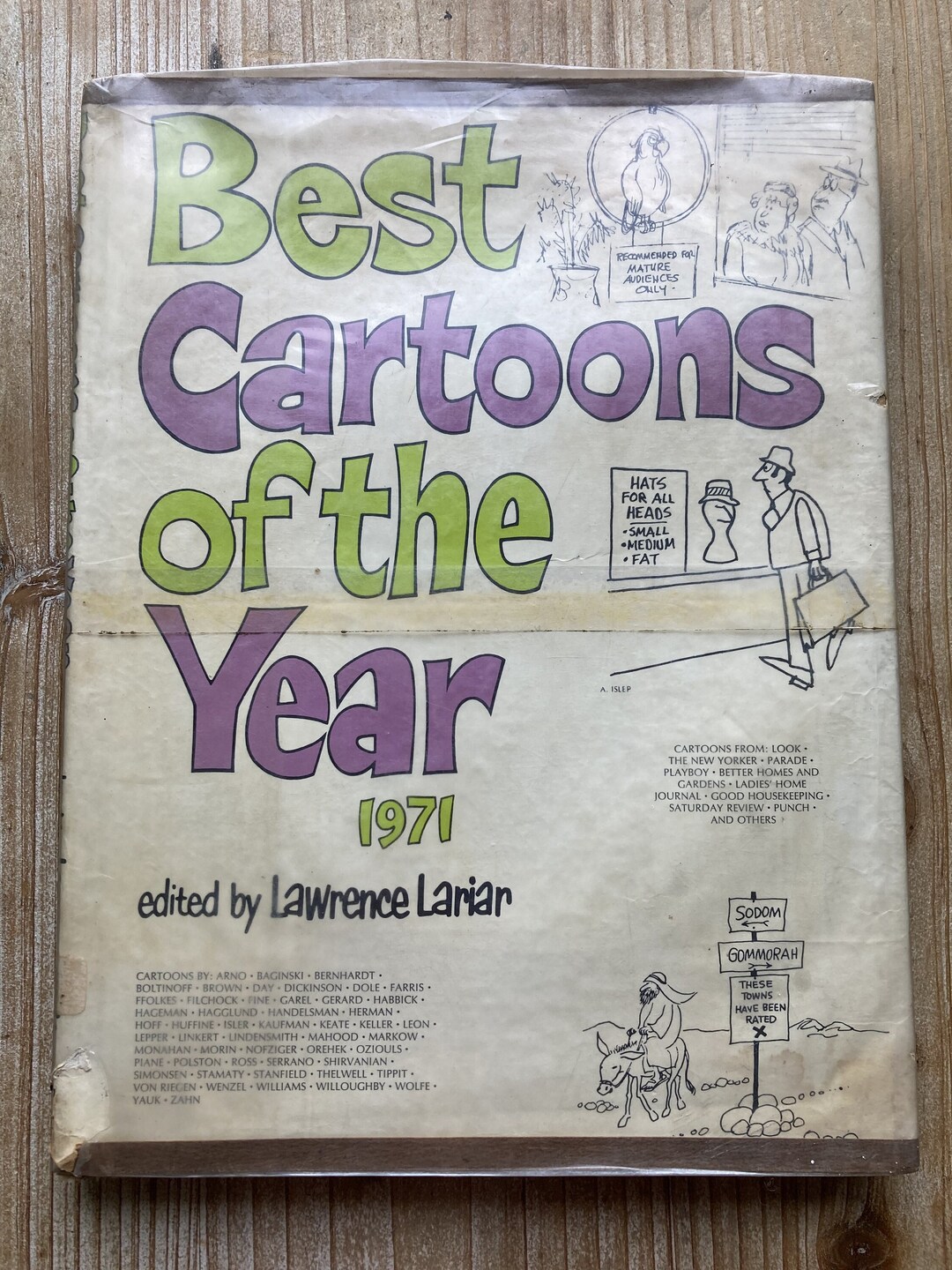 Best Cartoons of the Year * Crown Publishers * 1971 * Vintage Humor ...