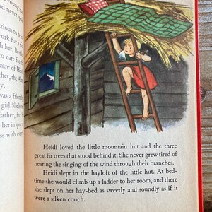 Heidi Child of the Mountains Johanna Spyri Steffie Lerch Wonder Books ...