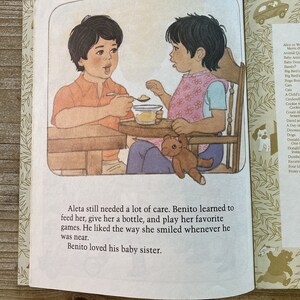Baby Sister * A Little Golden Book * Dorothea M Sachs * Joy Friedman ...