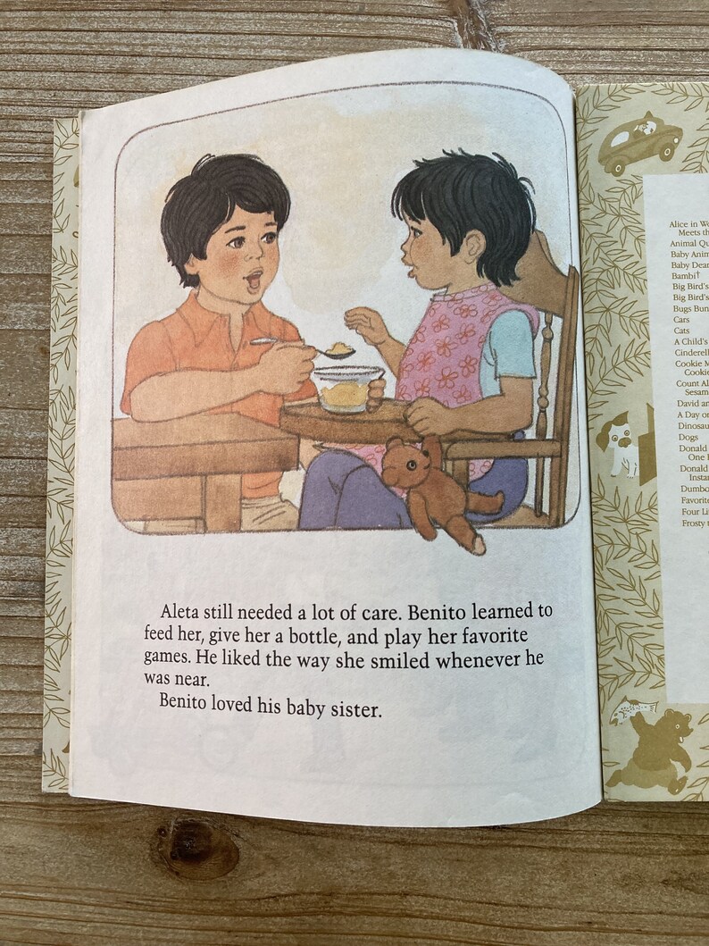 Baby Sister A Little Golden Book Dorothea M Sachs Joy - Etsy