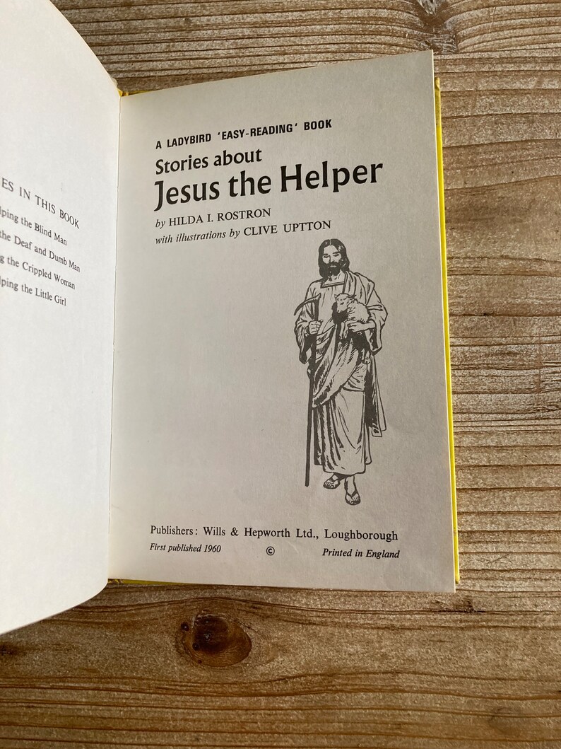 Stories About Jesus the Helper * A Ladybird Easy-reading Book * Hilda I ...