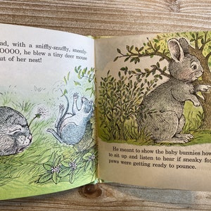 Little Gray Rabbit A Golden Tell A Tale Book Joan Chase Bowden Lorinda ...