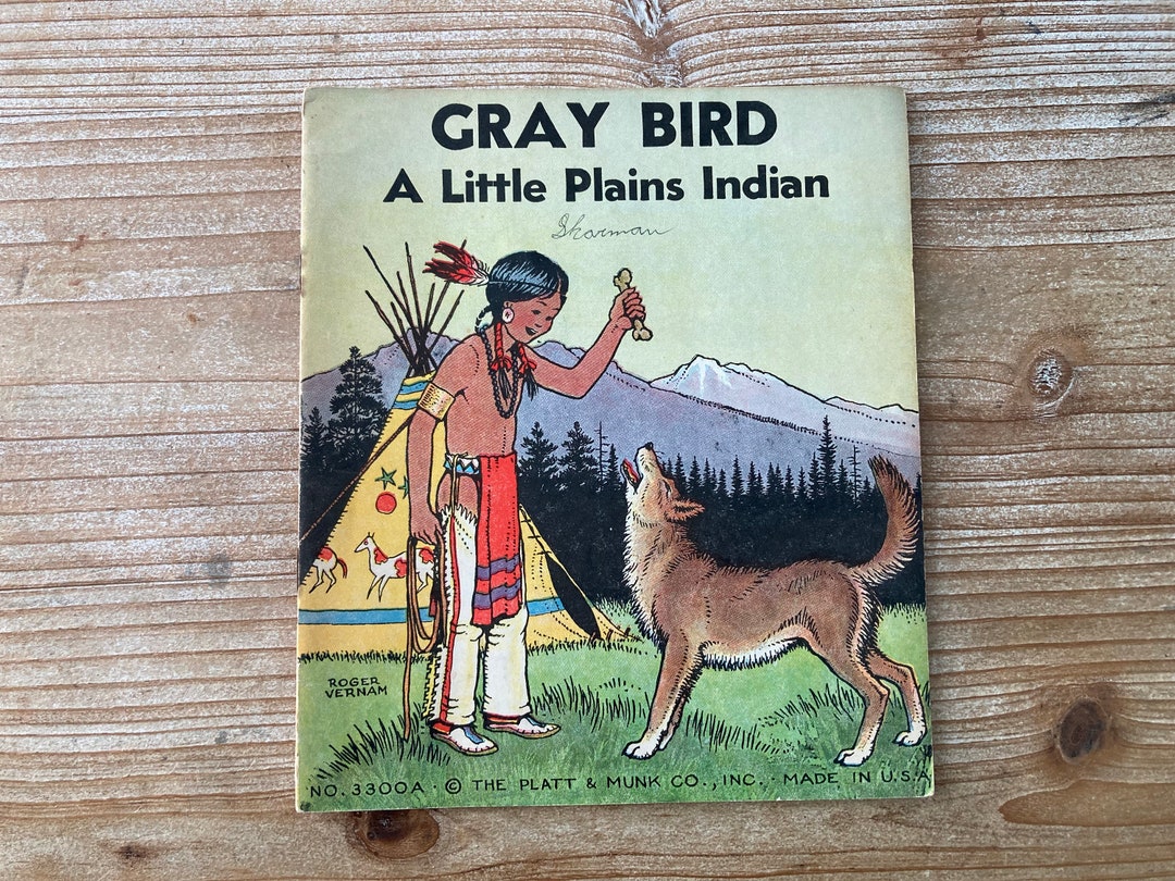 Gray Bird * A Little Plains Indian * Roger Vernam * the Platt & Munk Co ...