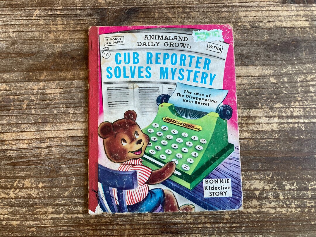 Cub Reporter Solves Mystery * the Case of the Disappearing Rain Barrel ...