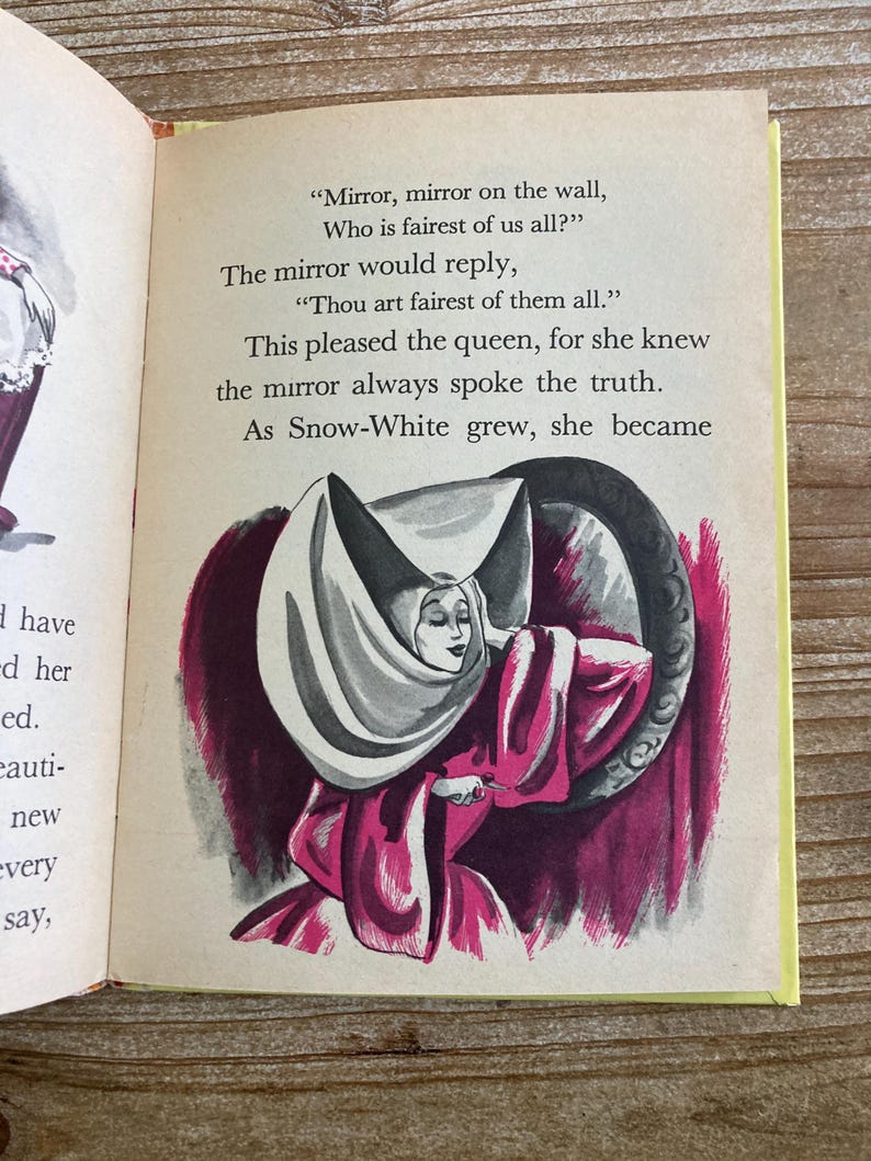 Snow-white and the Seven Dwarfs, A Junior Elf Book, Irma Wilde ...