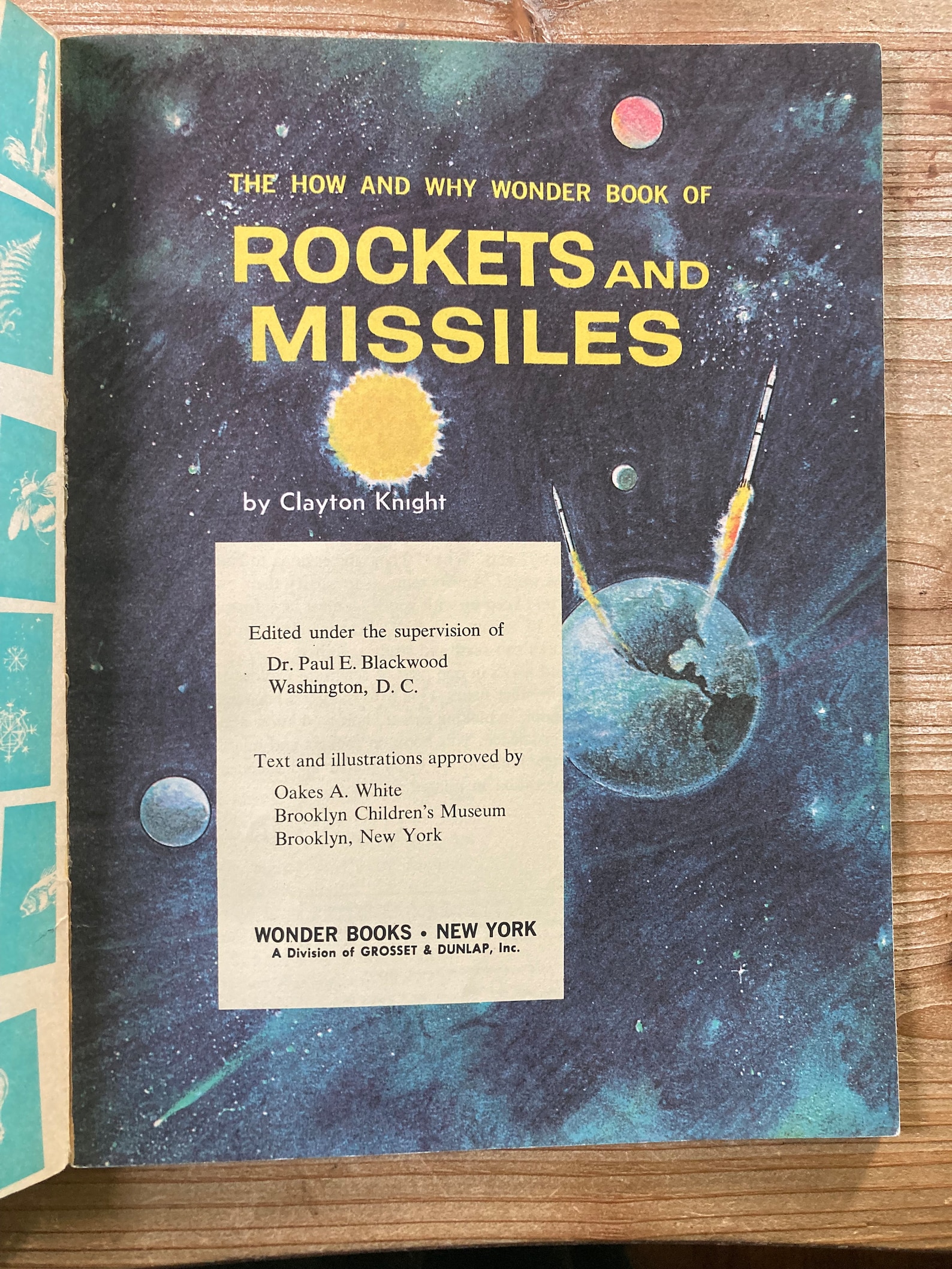 The How and Why Wonder Book of Rockets and Missiles Clayton Knight ...