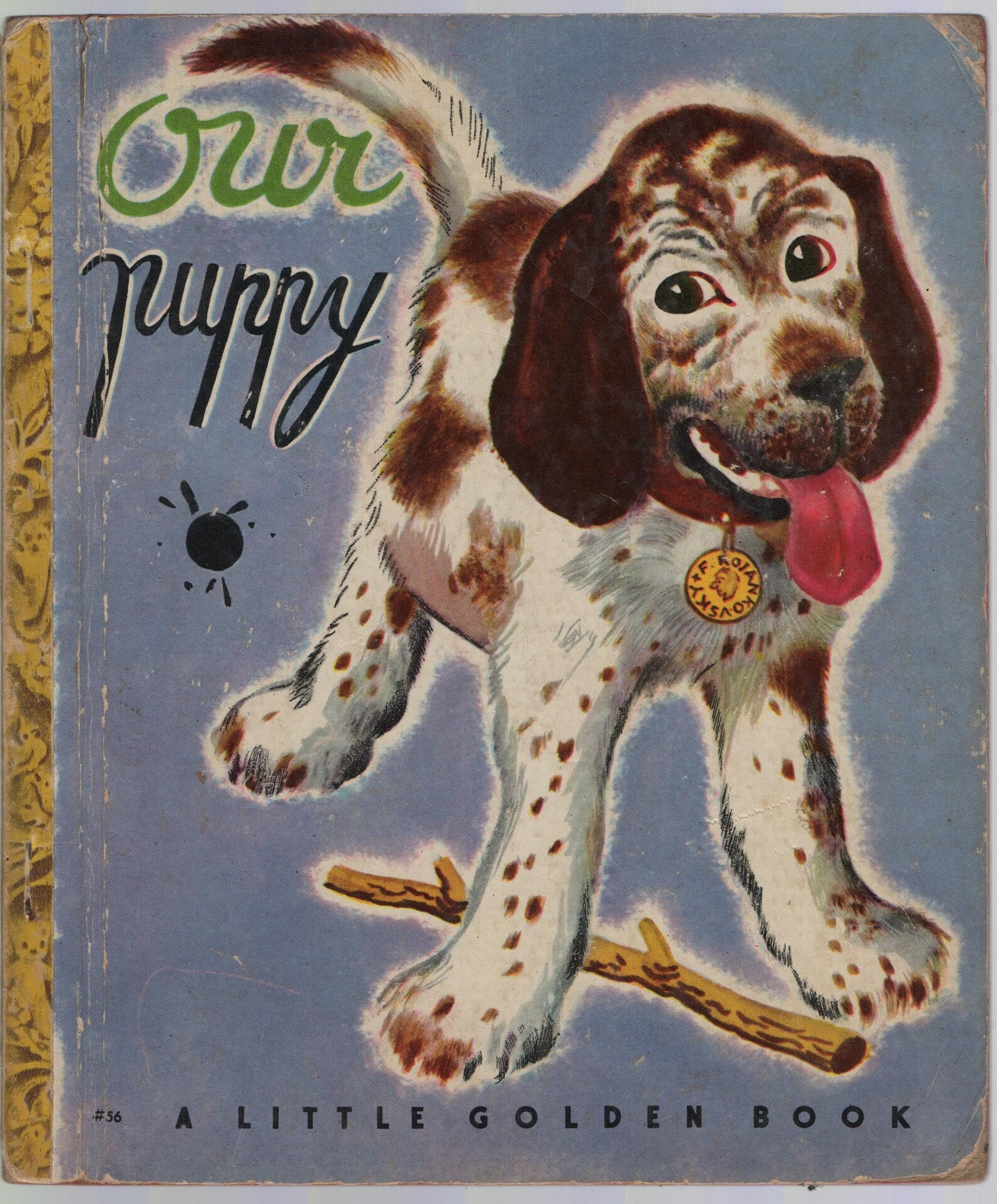 Our Puppy A Little Golden Book Elsa Ruth Nast Feodor | Etsy