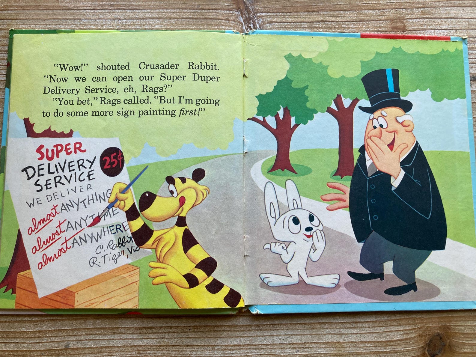 Crusader Rabbit in Bubble Trouble, Nancy Hoag, Robert Bemiller and Jan ...