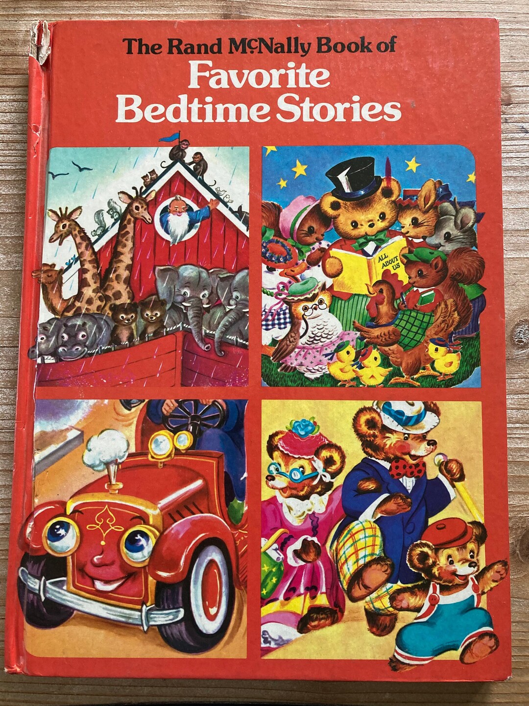 The Rand Mcnally Book of Favorite Bedtime Stories * Rand Mcnally * 1976 ...