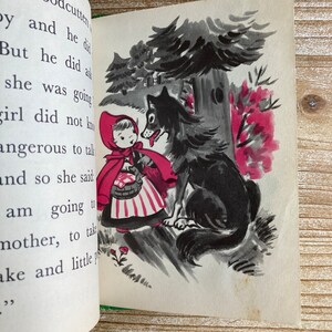 Little Red Riding Hood * Junior Elf Book * Esther Friend * Rand Mcnally ...