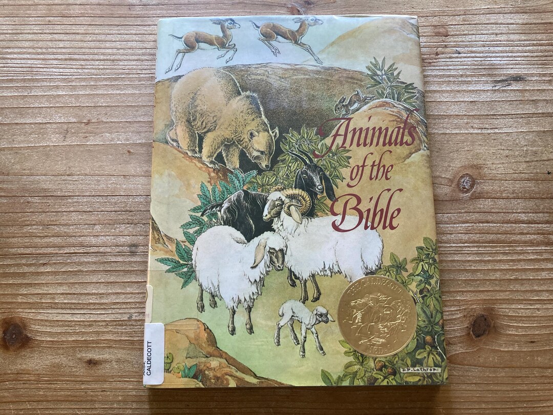 Animals of the Bible, A Picture Book, Dorothy P Lathrop, Harper Collins ...