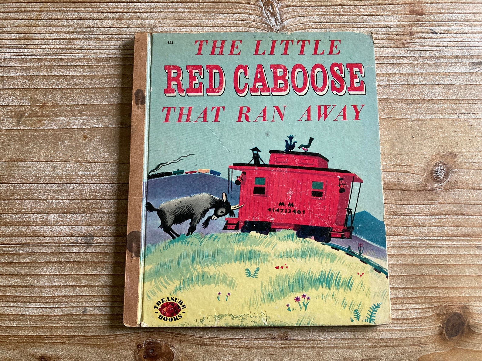 The Little Red Caboose That Ran Away Polly Curren Peter Burchard ...