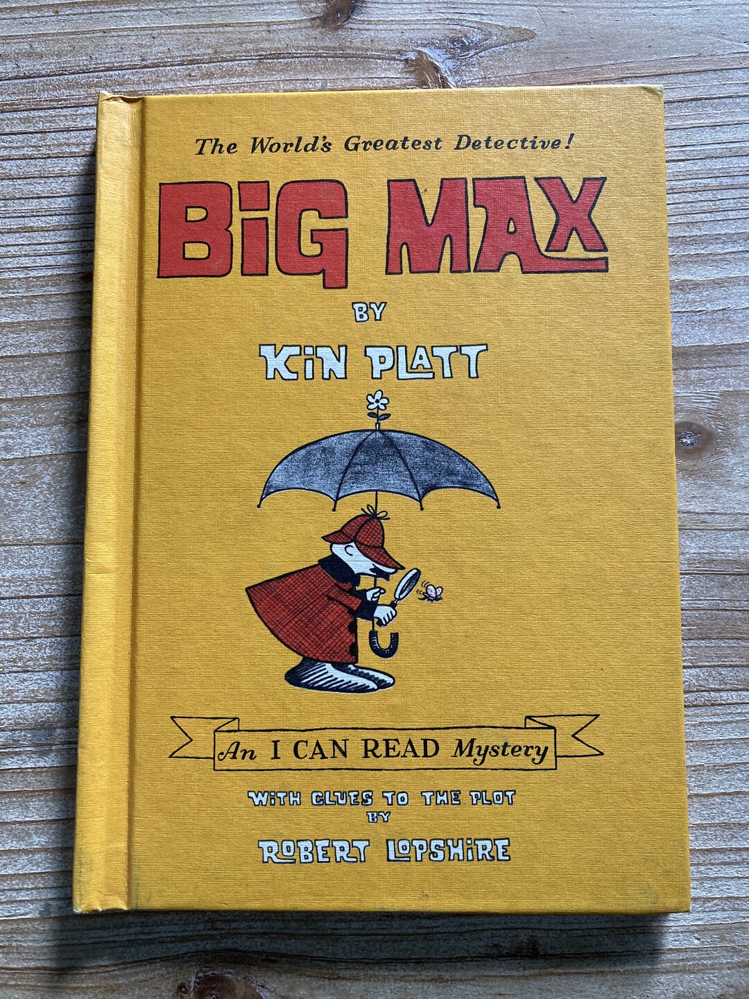 Big Max an I Can Read Mystery Robert Lopshire Kin Platt Harper & Row ...
