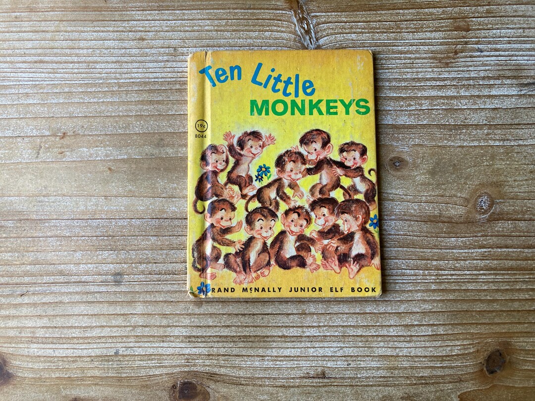 Ten Little Monkeys, Junior Elf Book, Jessica Potter Broderick ...