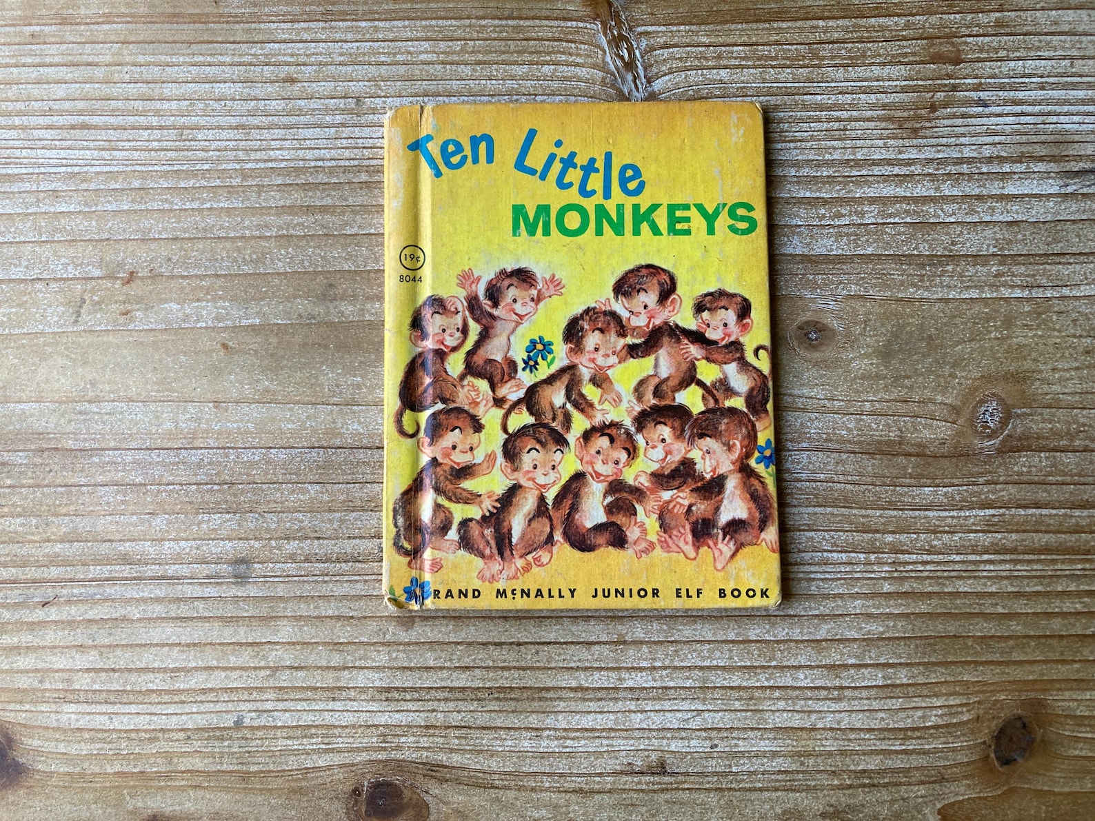 Ten Little Monkeys, Junior Elf Book, Jessica Potter Broderick ...
