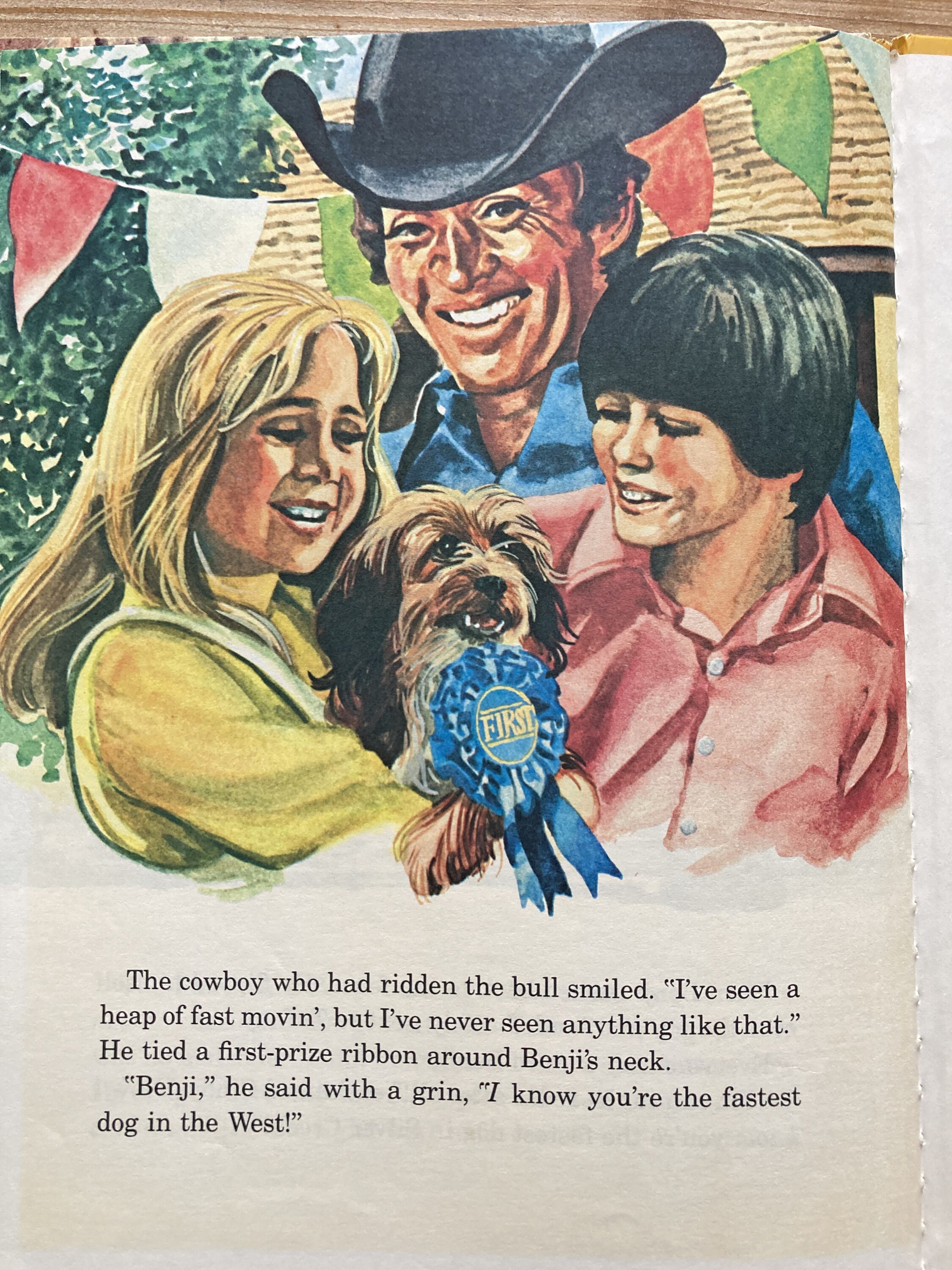 Joe Camp's Benji Fastest Dog in the West A Golden Book - Etsy