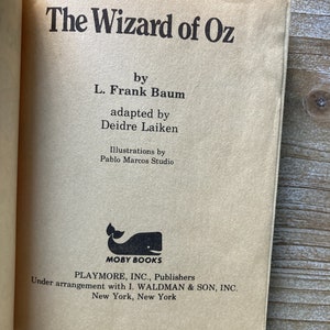 The Wizard of Oz * Illustrated Classic Editions * Moby Books * L Frank ...