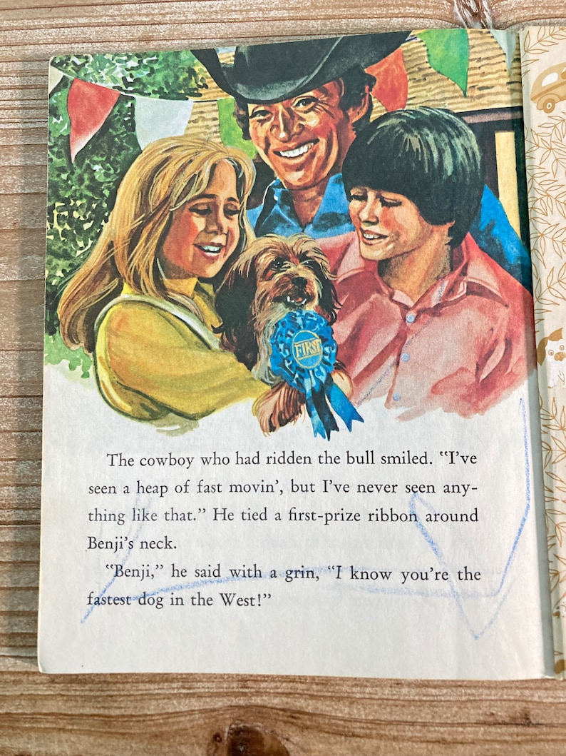 Joe Camp's Benji Fastest Dog in the West * A Little Golden Book * Gina ...
