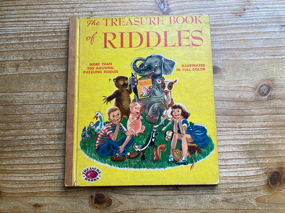 The Treasure Book of Riddles, Robert North, Ruth Wood, Treasure Books ...