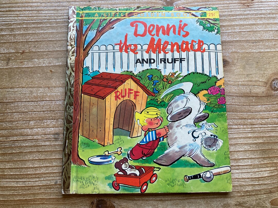 Dennis the Menace and Ruff, A Little Golden Book, First Edition, Carl ...