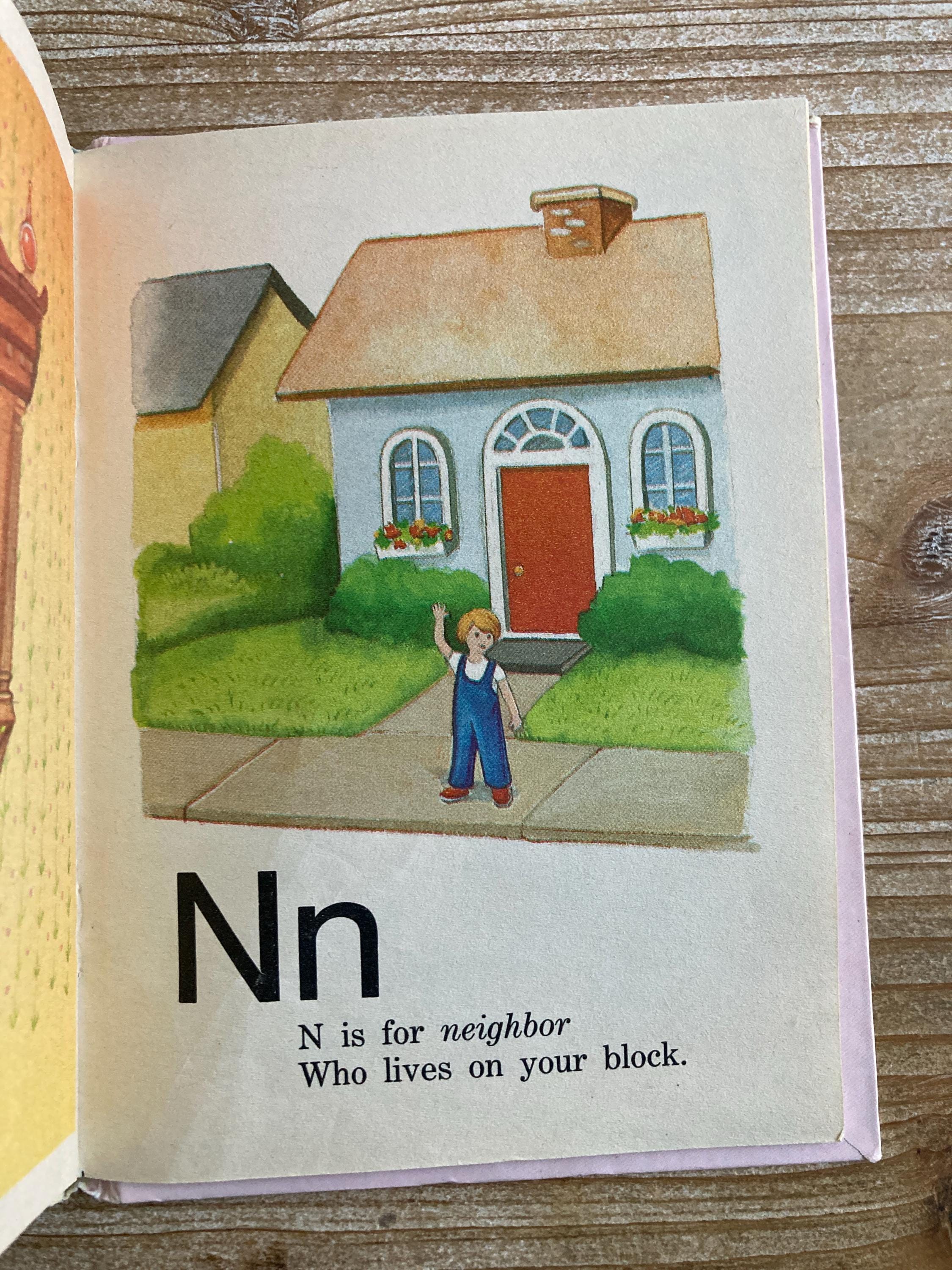 My First ABC, A Junior Elf Book, Nancy Hall, Turi Mac Combie ...