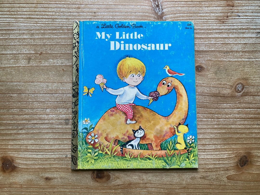 My Little Dinosaur A Little Golden Book Ilse-margret Vogel Golden Press ...