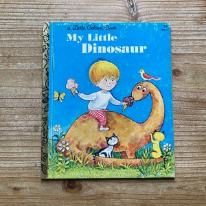 My Little Dinosaur A Little Golden Book Ilse-margret Vogel Golden Press ...