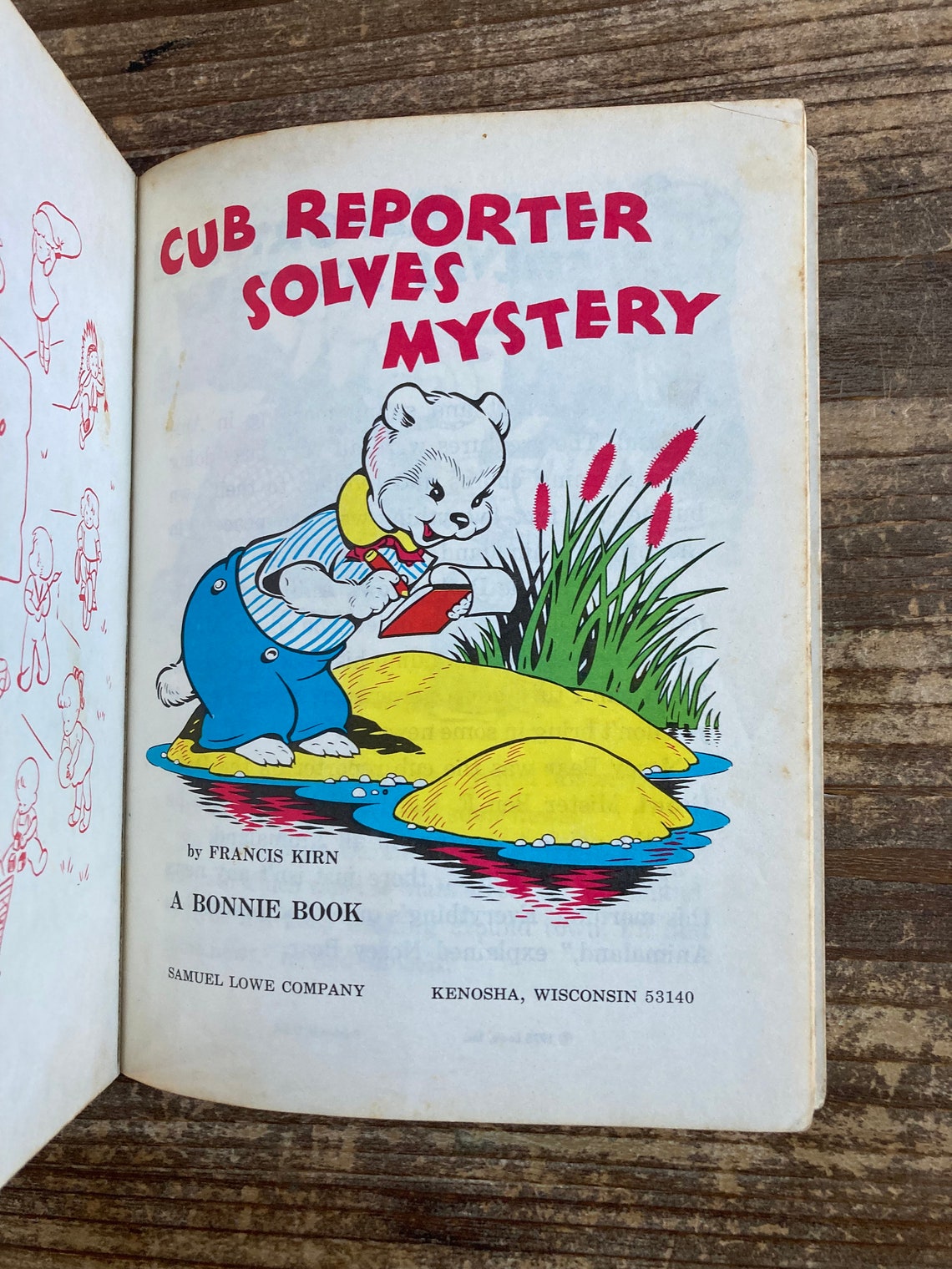 Cub Reporter Solves Mystery * the Case of the Disappearing Rain Barrel ...