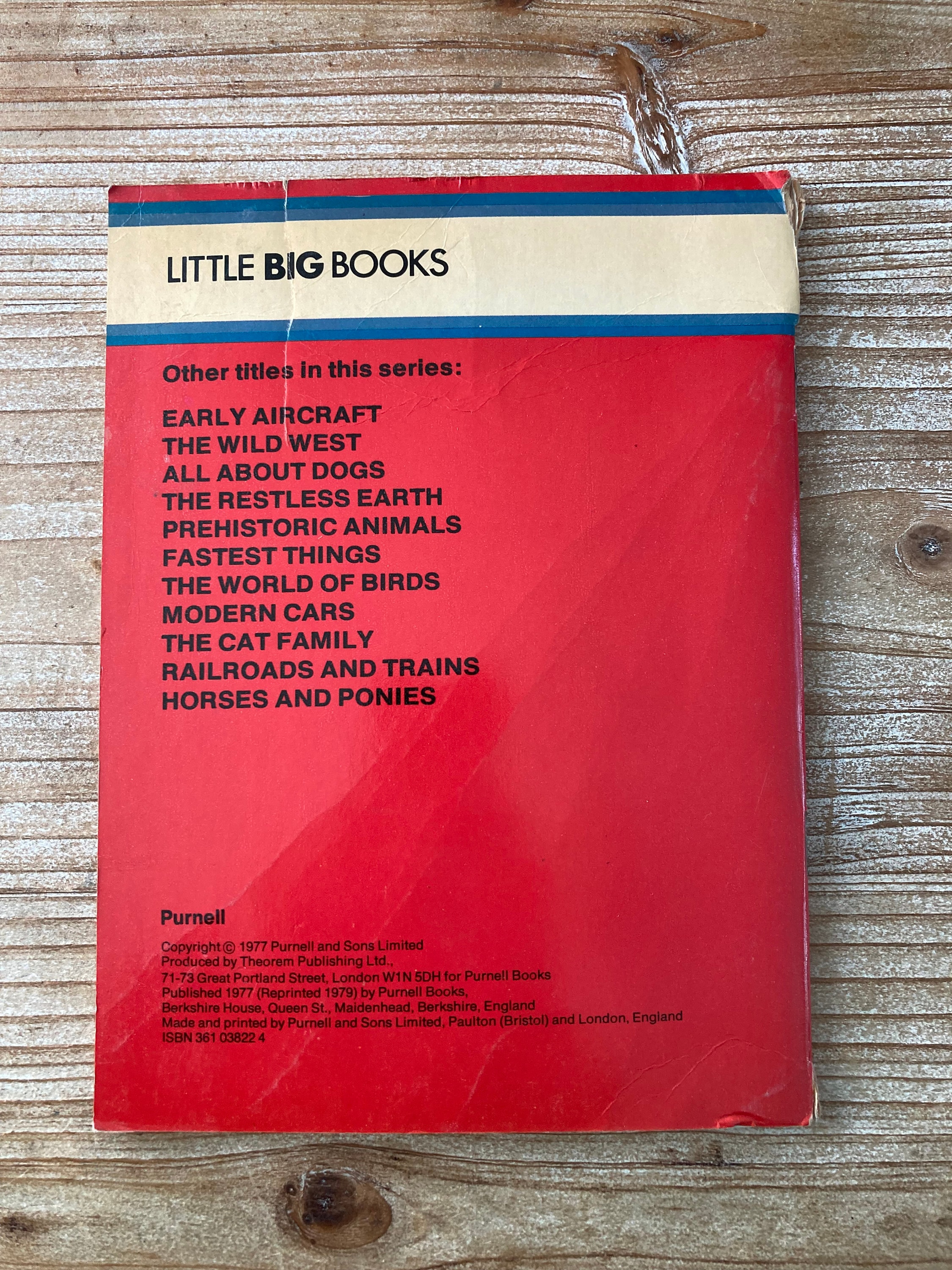 Early Man * Little Big Books * Kenneth Lowther * Purnell * 1979 ...