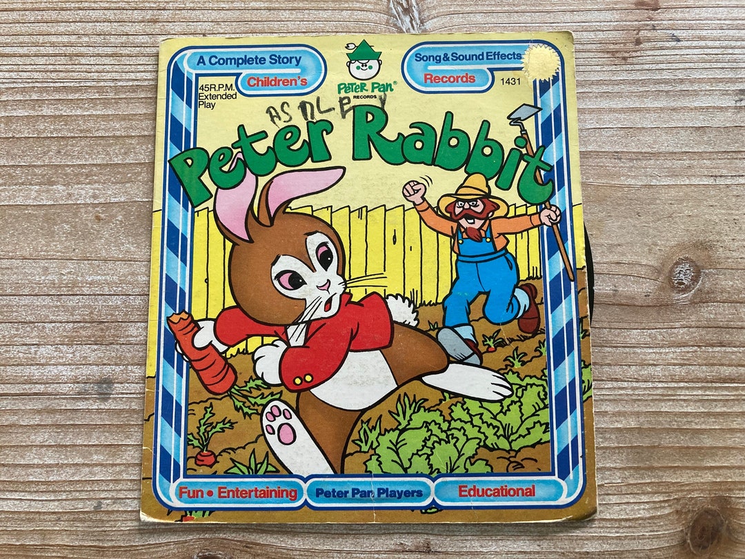 Peter Rabbit * Song and Sound Effects * Peter Pan Records * 1970s ...